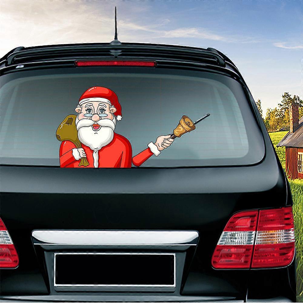 Rear Windshield Wiper Decal Christmas Snowman Waving Windshield Wiper ...