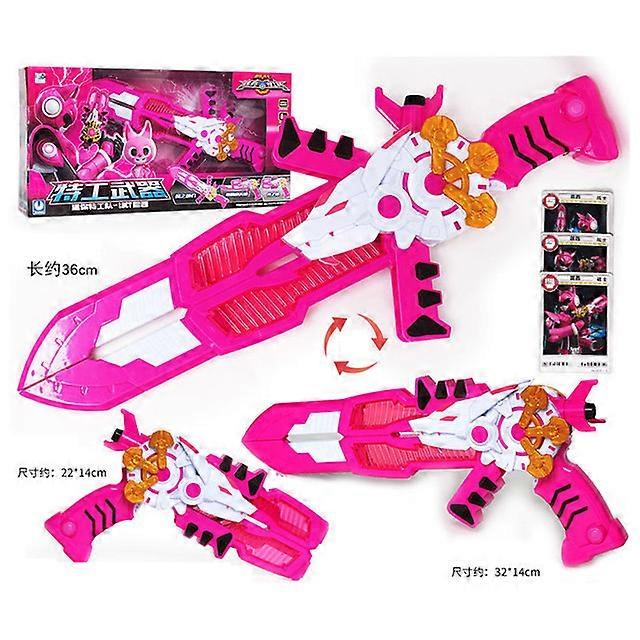 Mini Force Three Mode Transformation Sword Toys with Sound and Light ...