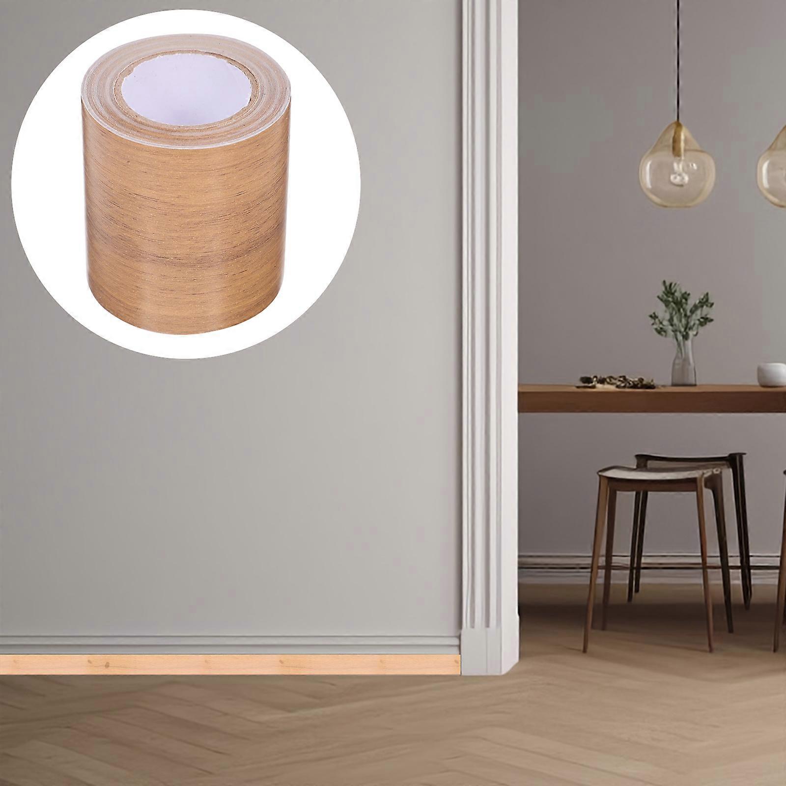 2 Rolls Self-adhesive Baseboard Trims Floor Skirting Boards Wall ...