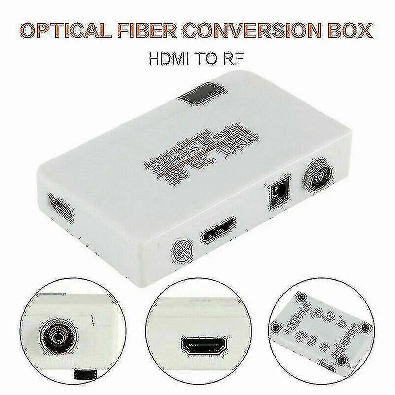 Hdmi To Rf Coax Converter Adapter For Tv Convert Hdmi Digital Signals ...