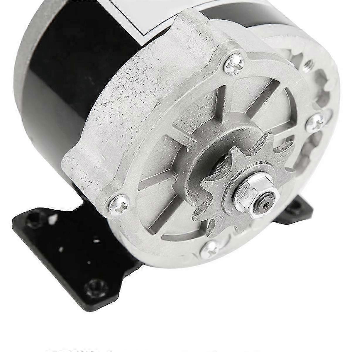 12v 250w Gear Reduction Electric Motor With 9 Tooth Sprocket Brushed Dc ...