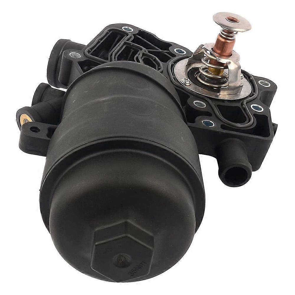 059115389P Engine Oil Filter Housing W/Coolant Thermostat Replacement ...