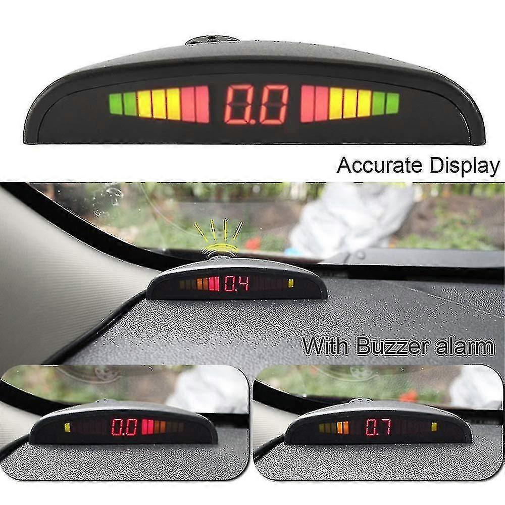 Parking Sensors - Car Reversing Radar System 8 Reversing Sensor Kit ...