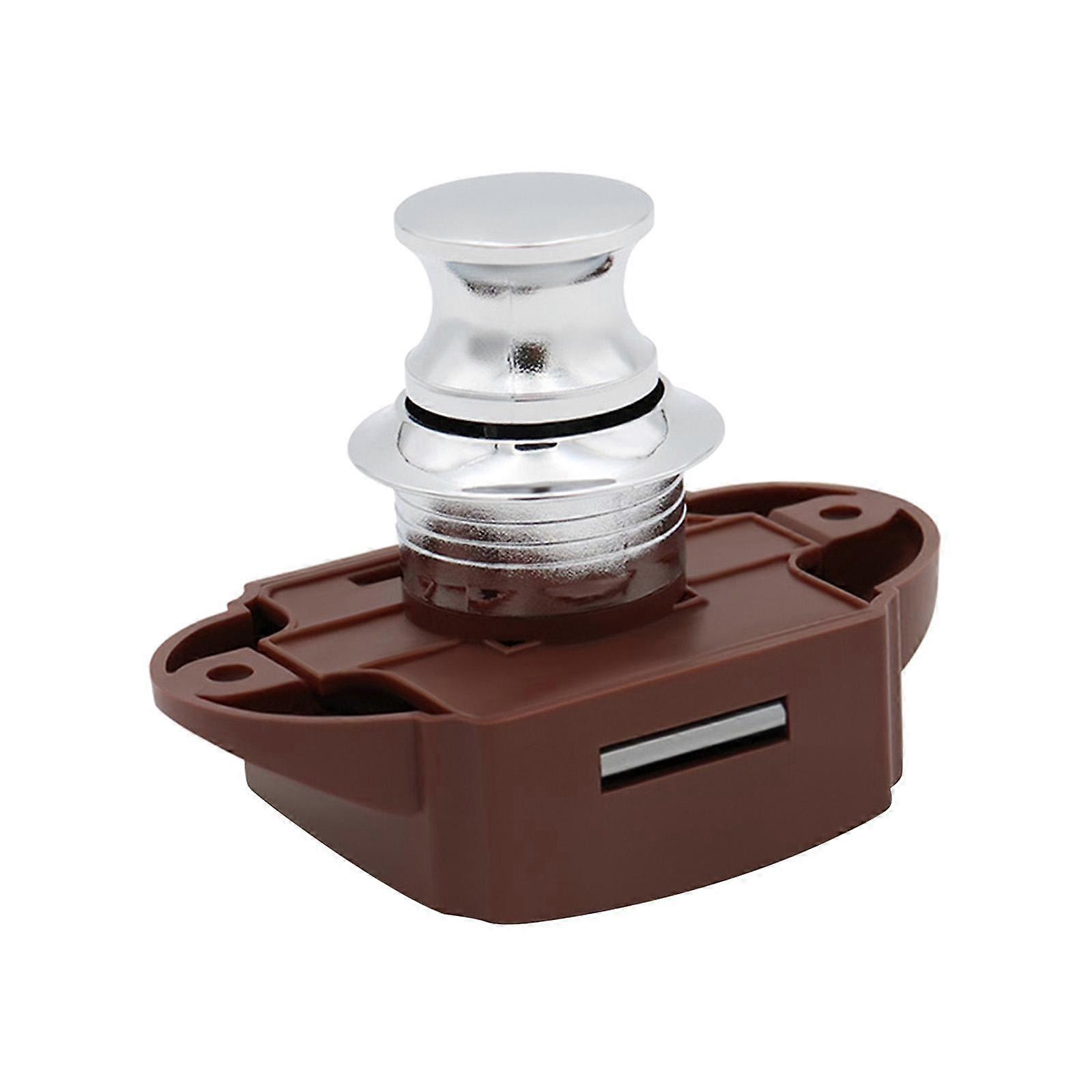 10x Push Button Drawer Lock RV Rv Boat Hardware, Latch Button Lock Rv ...