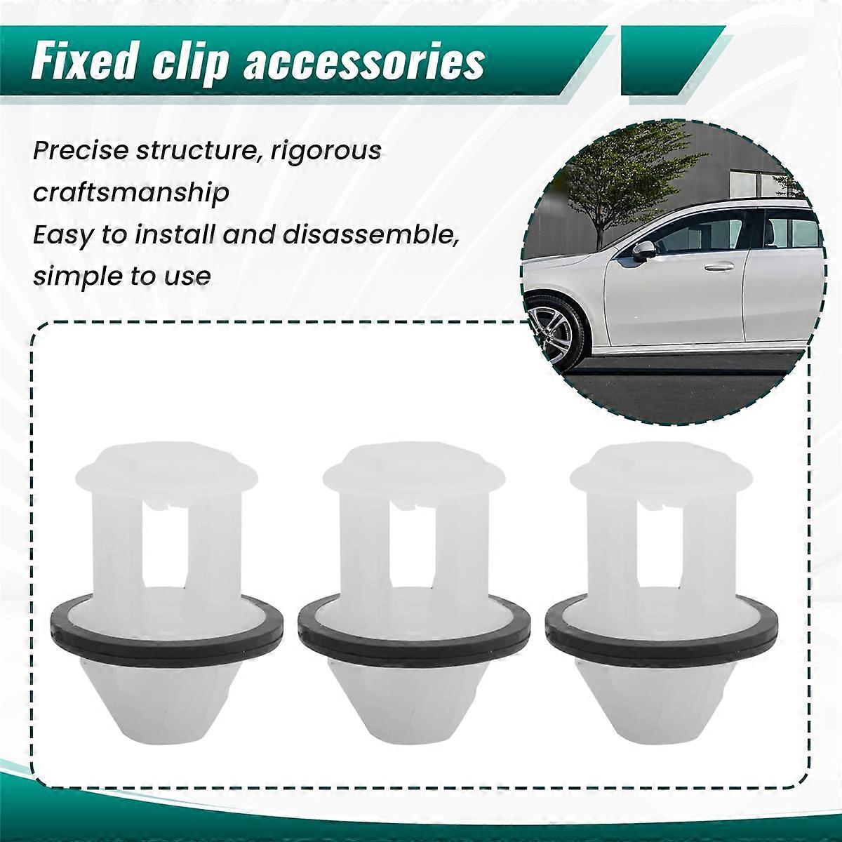 10 Pcs Side Skirt Moulding Cover Trim Clips Fixed Clamp 0009917298 for ...