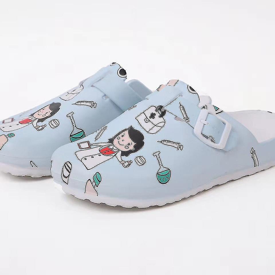 Medical Shoes Women's Nurse Slippers Eva Lab Doctor Clogs Slip ...