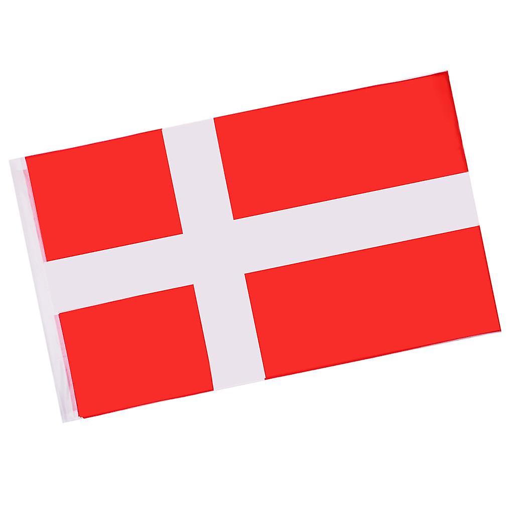 Country Large Flag National Banner Festival Decor Red White Denmark ...