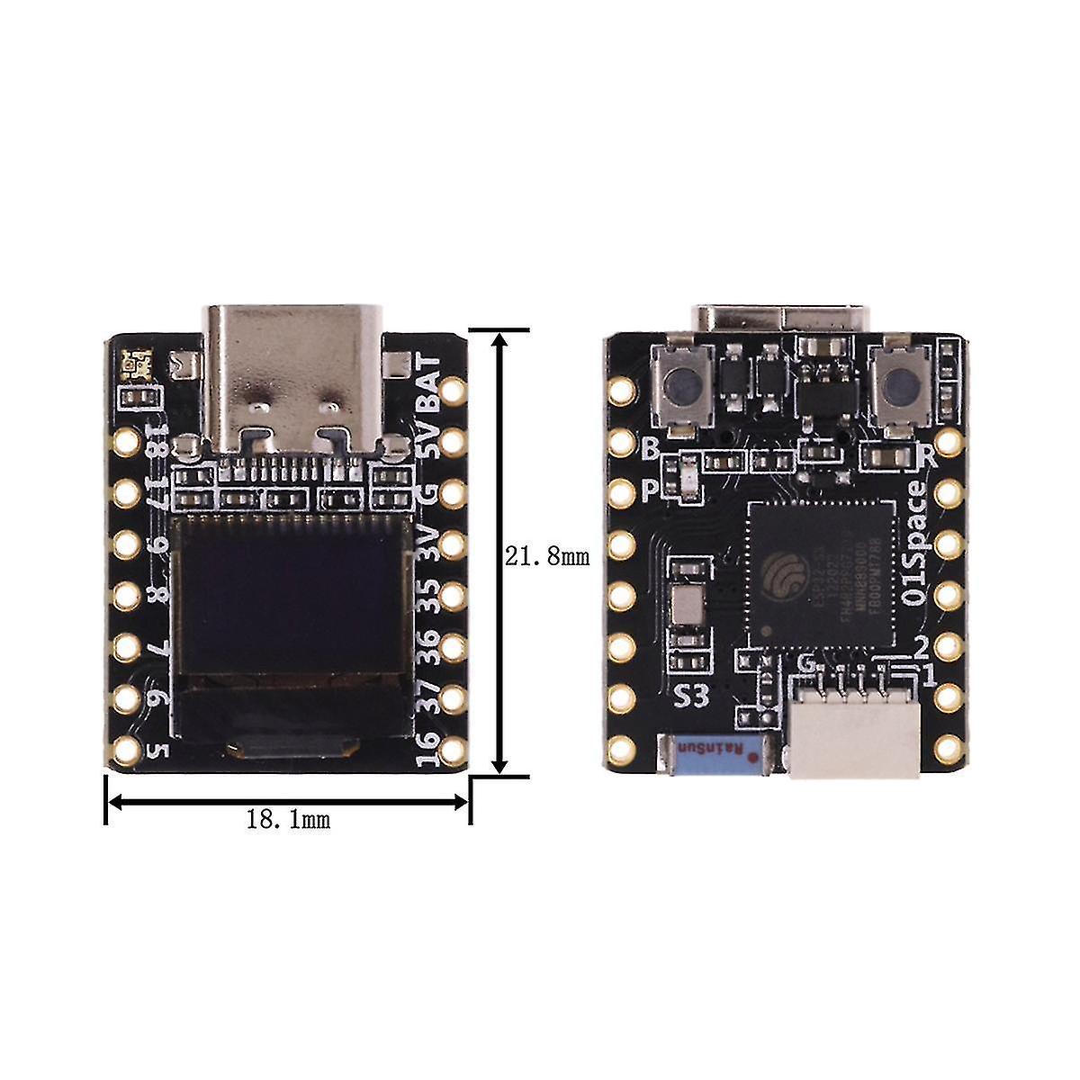 Esp32 S3 Board With 0.42 Inch Oled Lcd Risc-v Wifi Tooth S For And ...