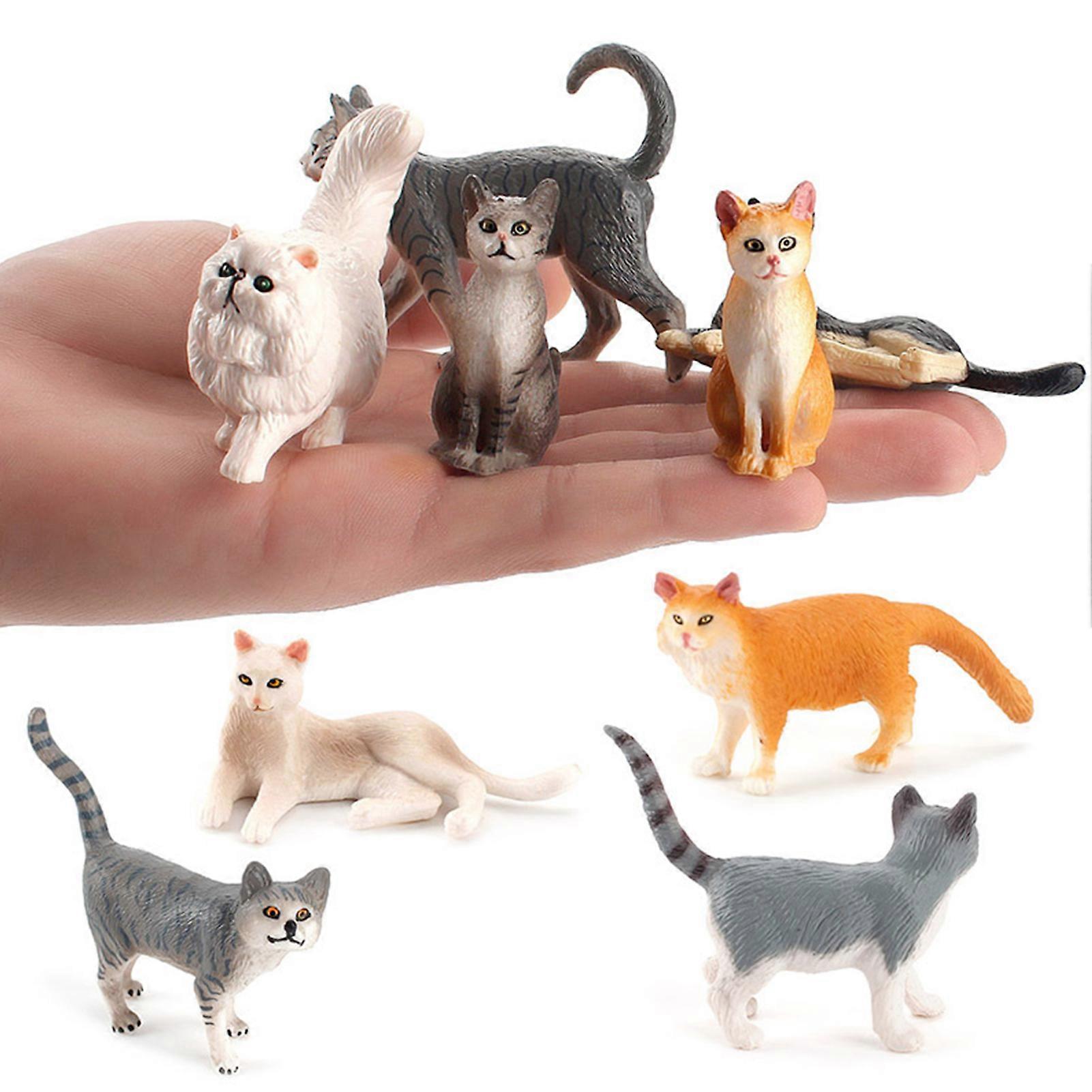 Animal Model Realistic Form Collectible Solid Simulation Cat Model ...