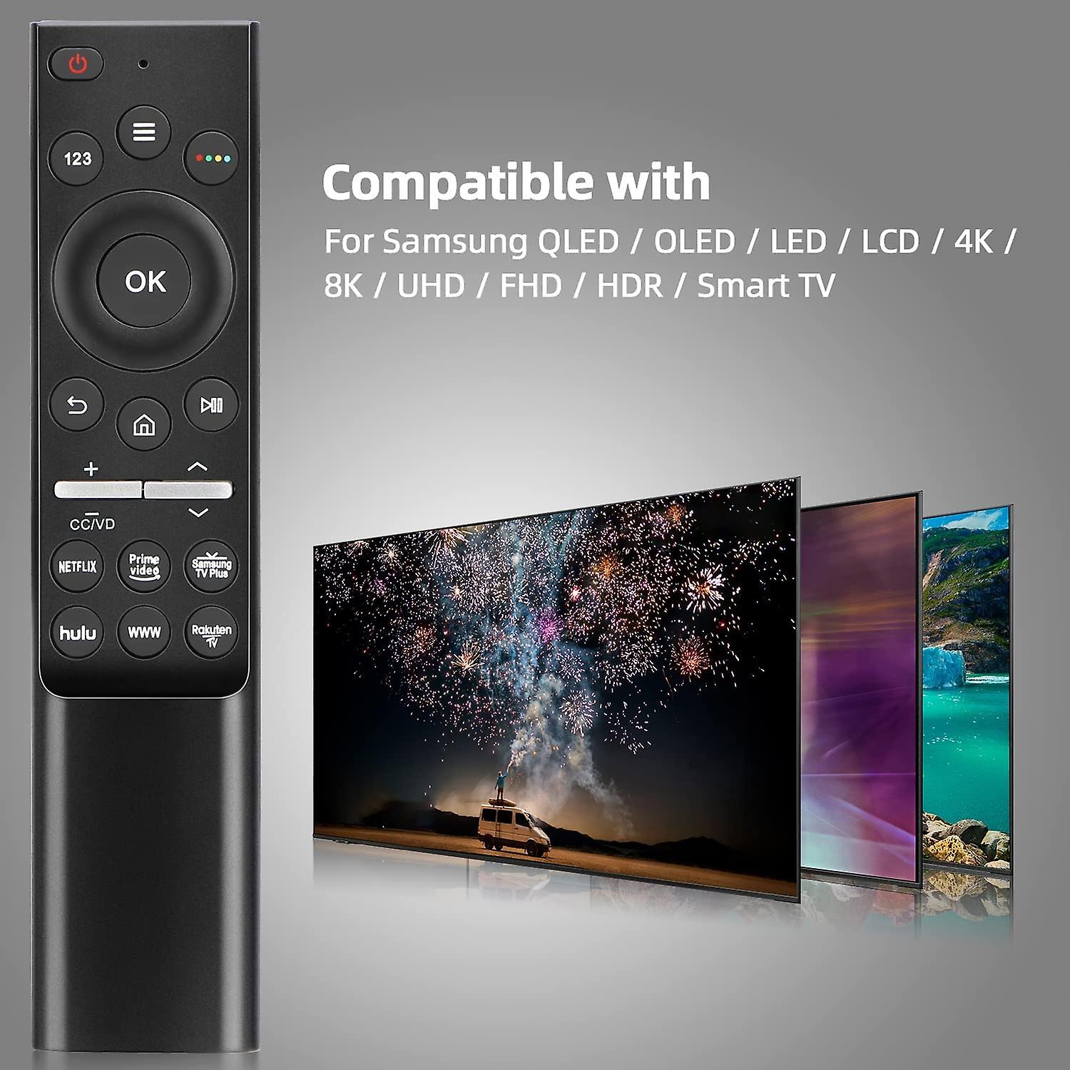 Universal Remote Control Replacement Compatible with Samsung Smart TV ...