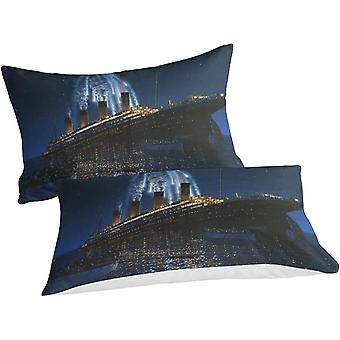 CAYBES Titanic 3D Printed Quilt Cover Duvet Cover Bedding Set ...