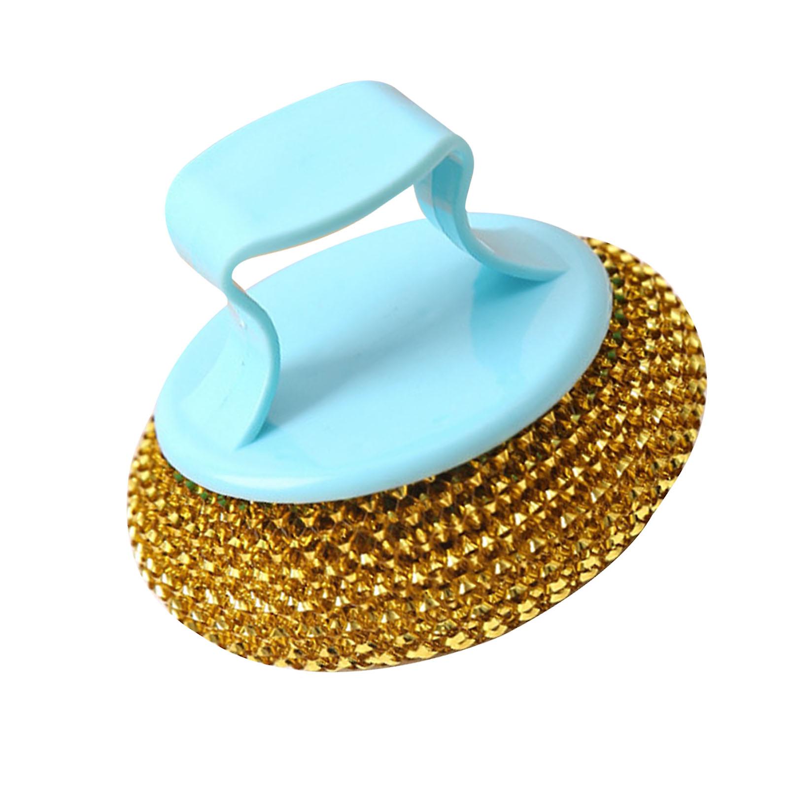 Stainless Steel Sponges with Handle Kitchen Pot Pan Dishes Cleaning ...