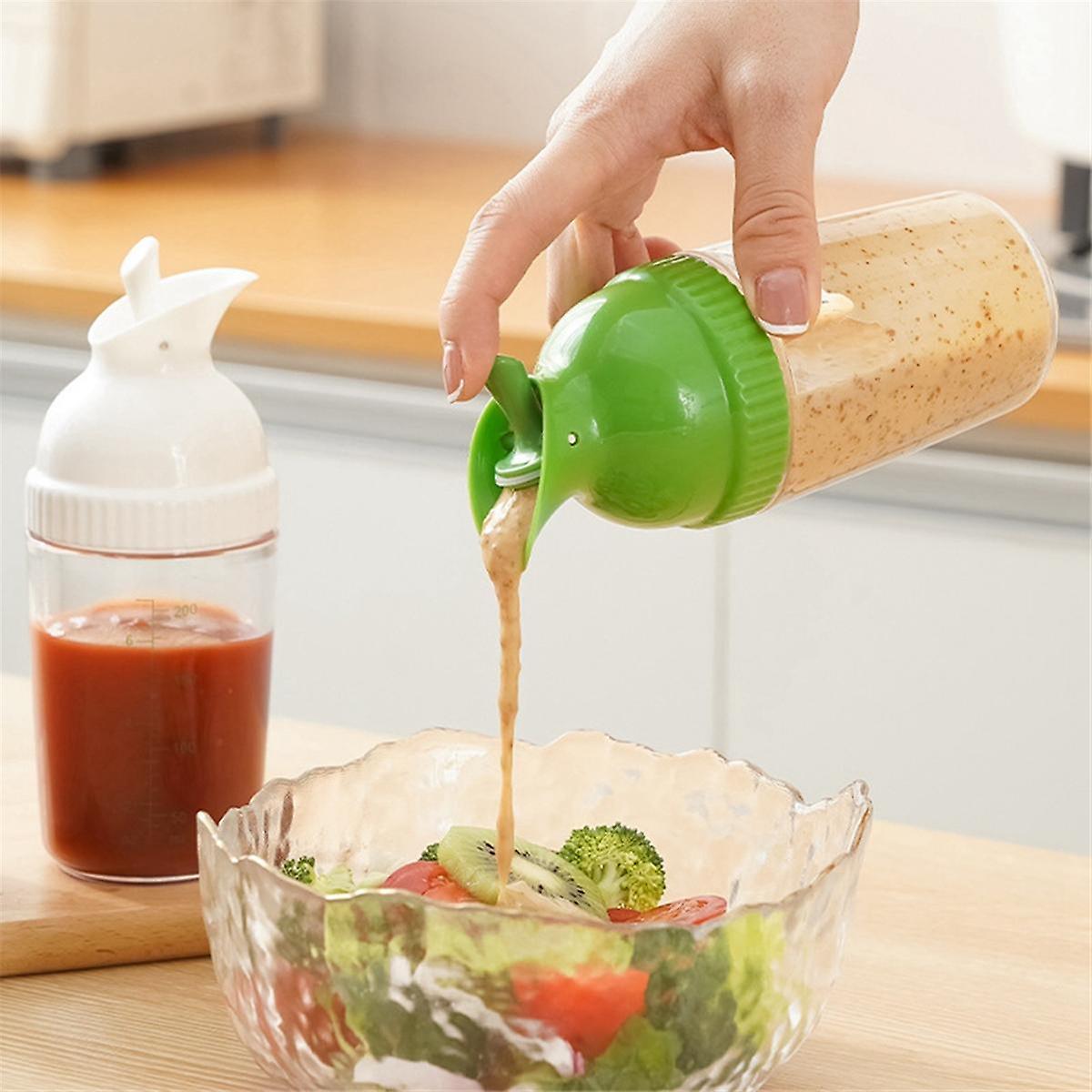 Salad Dressing Container, Salad Dressing Bottles Salad Dressing Shaker ...