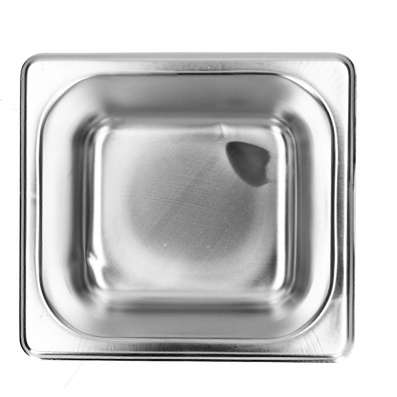 Stainless Steel Basin Food Bowl Buffet Basin Insulation Counter Basin ...