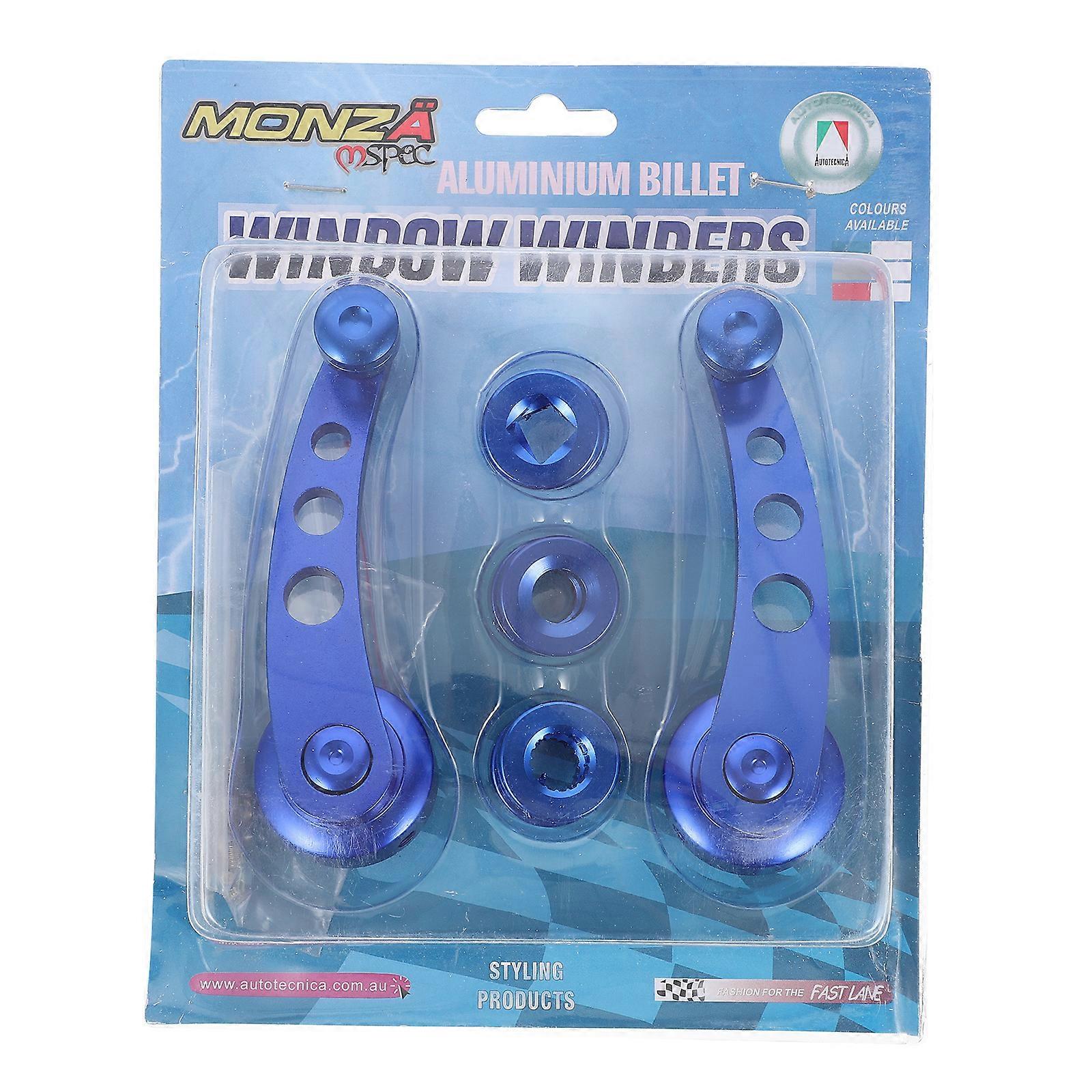 1 Set Car Window Shake Handle Winders Crank Rocker Aluminum Universal ...