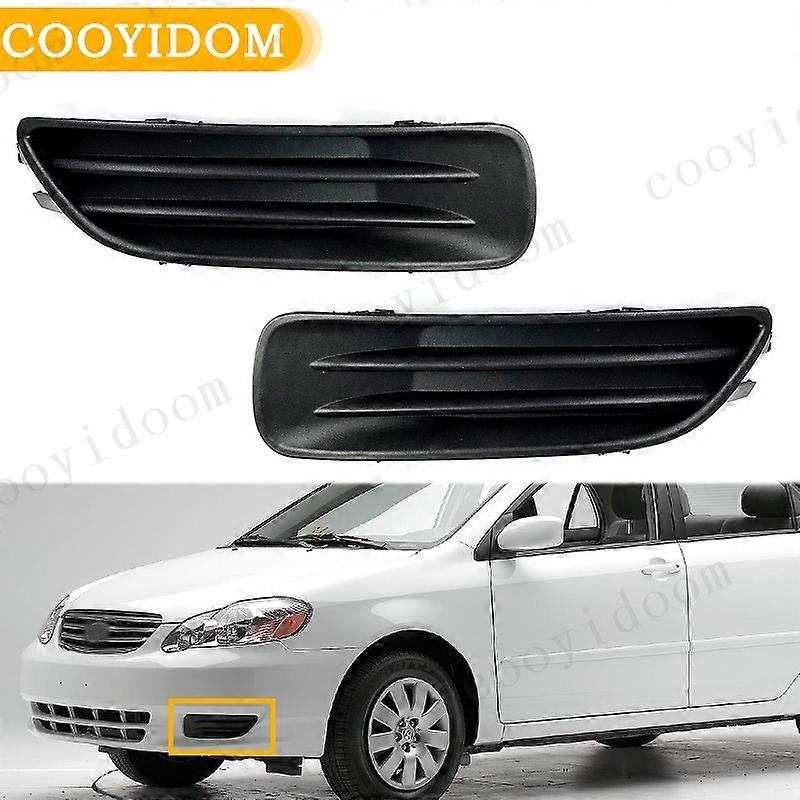 Front Bumper Fog Lamp Cover Grill Driving Lamp Covers Fog Lights Frame ...