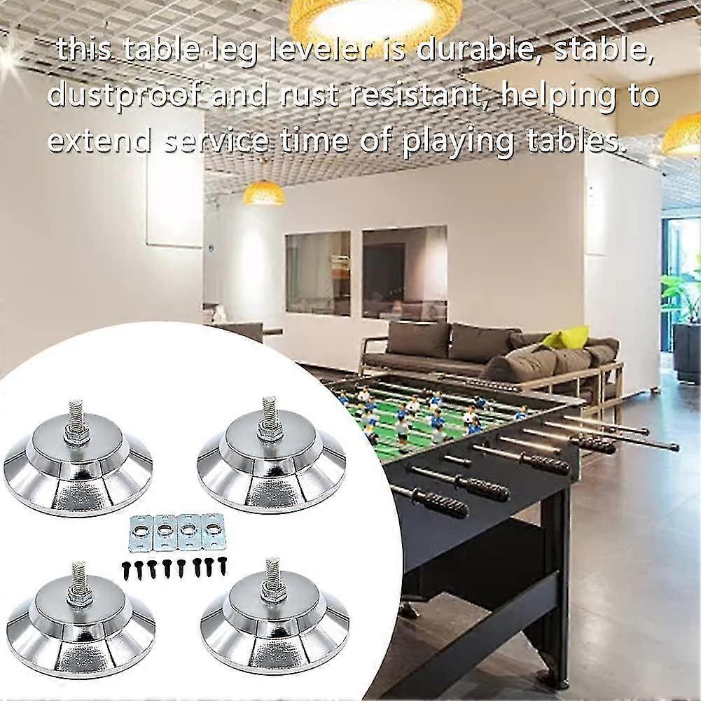 Universal Adjustable Pool Table Legs - Set of 4 for Pool Table | Fruugo UK