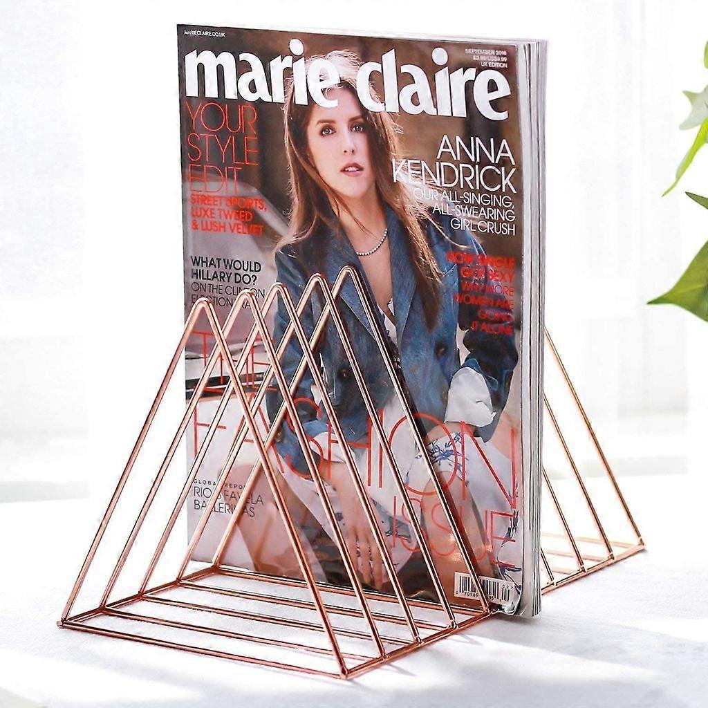 Newspaper Rack Modern Newspaper Holder Magazine Rack Bookshelf Magazine ...