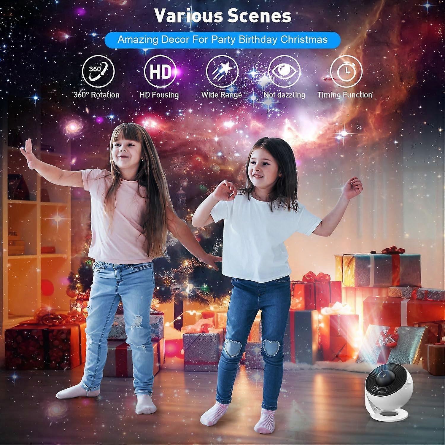 Planetarium Starry Sky Projector, 12 Planetary Discs, Galaxy Projector ...