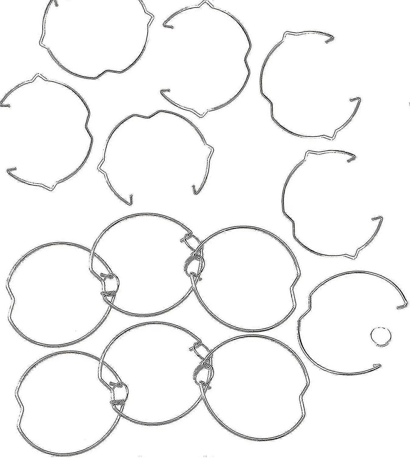 Pack Of 30 Gu10 Mr16 Retaining Spring Rings Clips 50mm Diameter ...