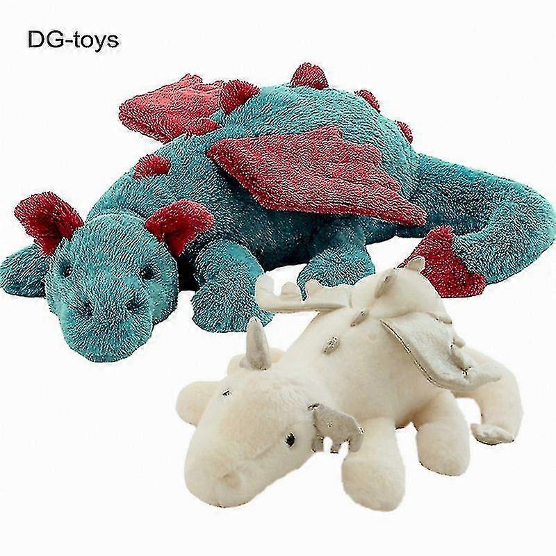 Fluffy Hair Blue Pterosauria Dragon Rabbit Plush Toy Stuffed Evil Red ...
