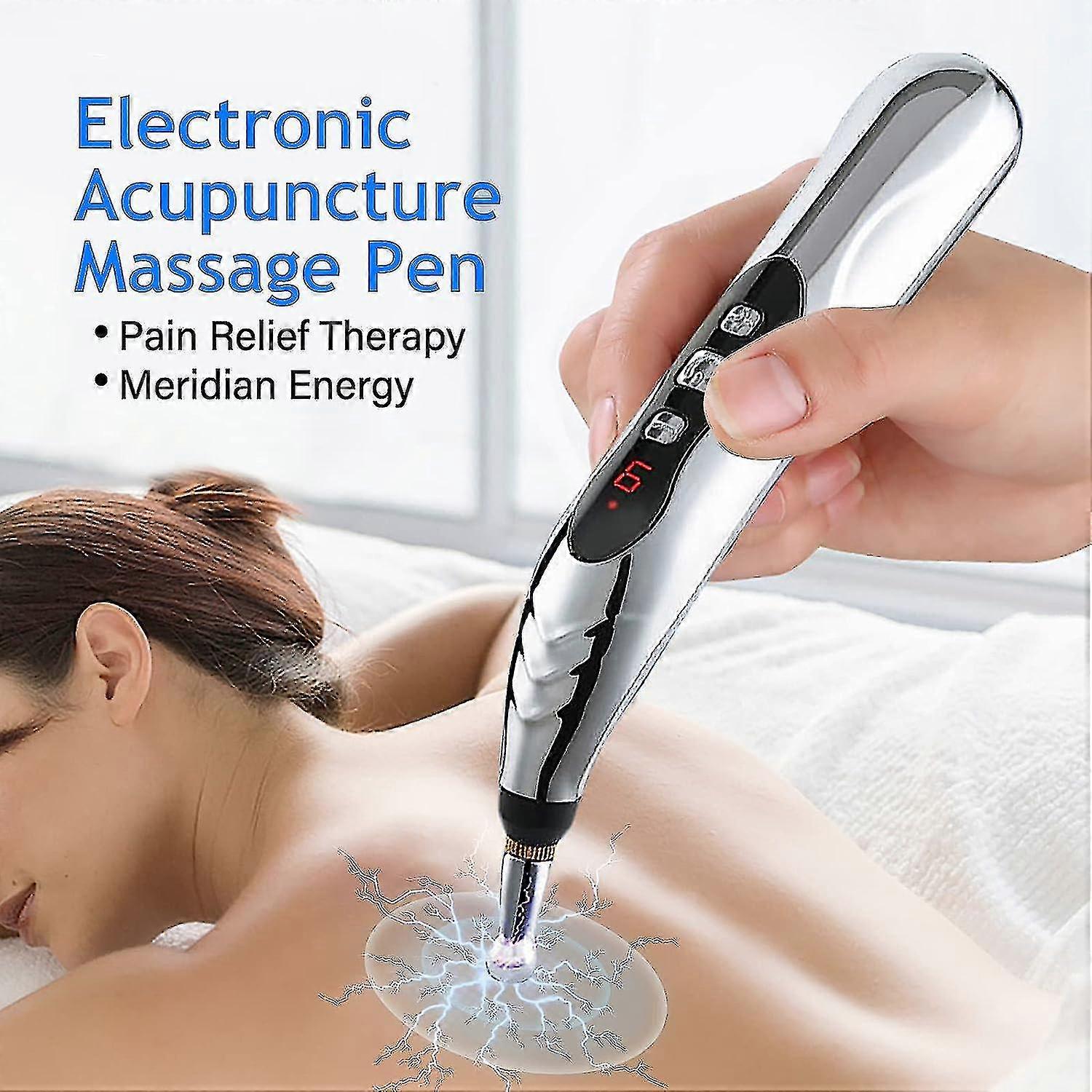 Acupuncture Pen, Electronic Pain Relief Therapy, Meridian Energy Pulse ...