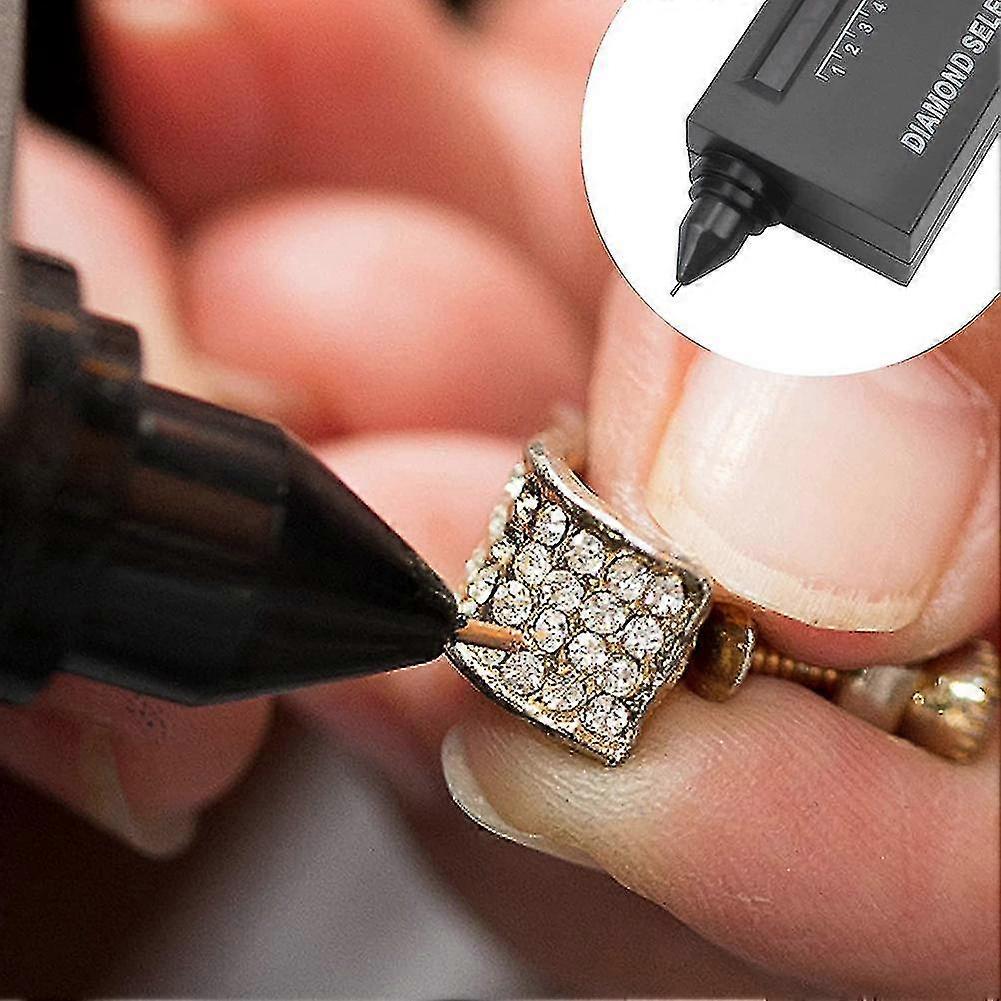 Diamond Tester Pen,professional Diamond Detector With 60x Mini Led ...