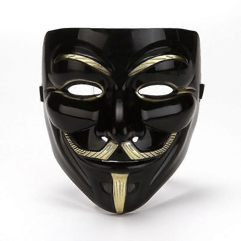 Movie Cosplay V for Vendetta Hacker Mask Anonymous Guy Fawkes Halloween ...