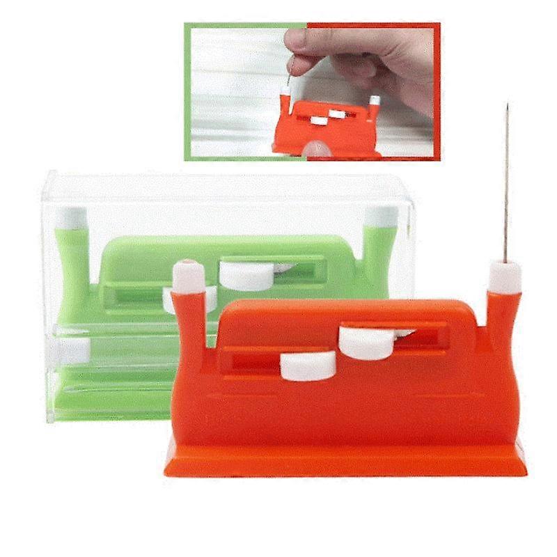 Sewing Machine Needle Threader Stitch Insertion Tool Automatic Double ...
