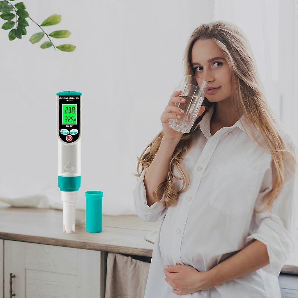 Portable Dissolved Hydrogen H2 Meter Digital Orp Tester for Driking ...