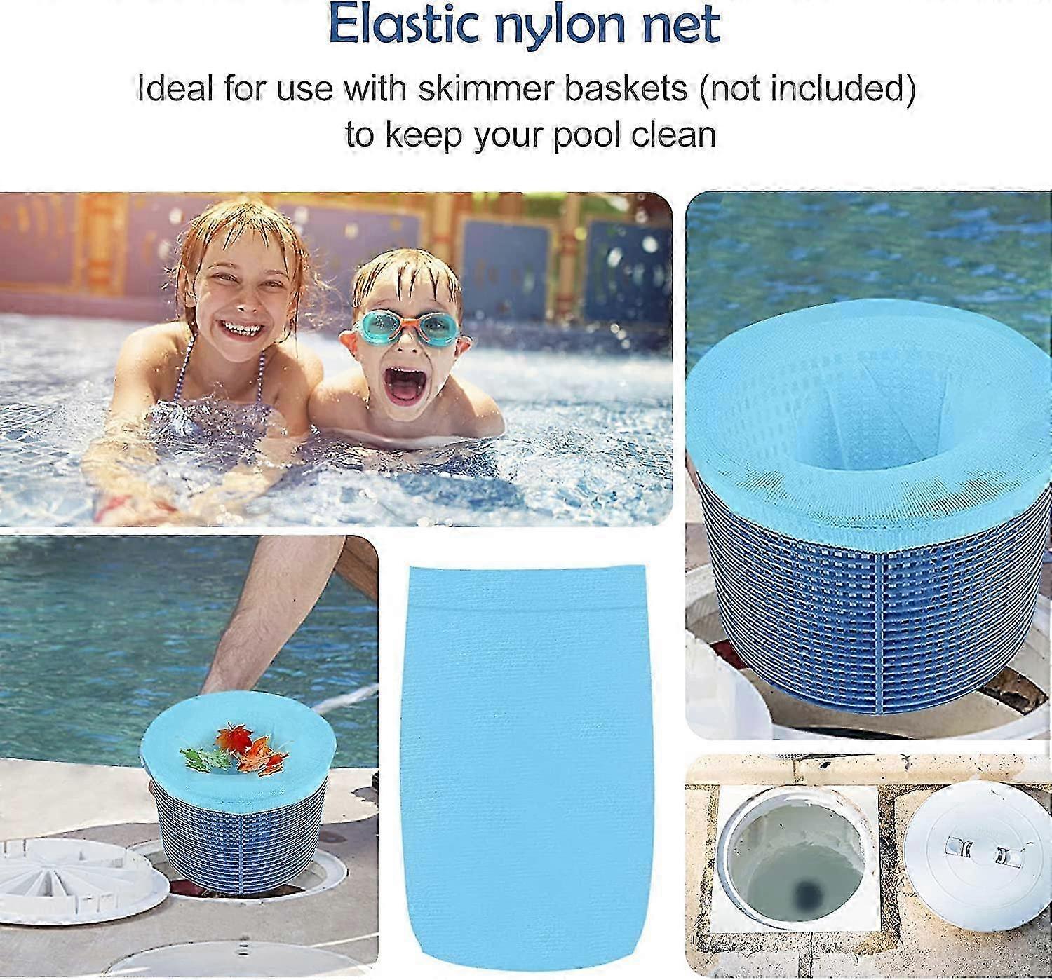 Swimming Pool Filter Skimmer, 30 Pool Skimmer Socks Net Skimmer, Pool ...