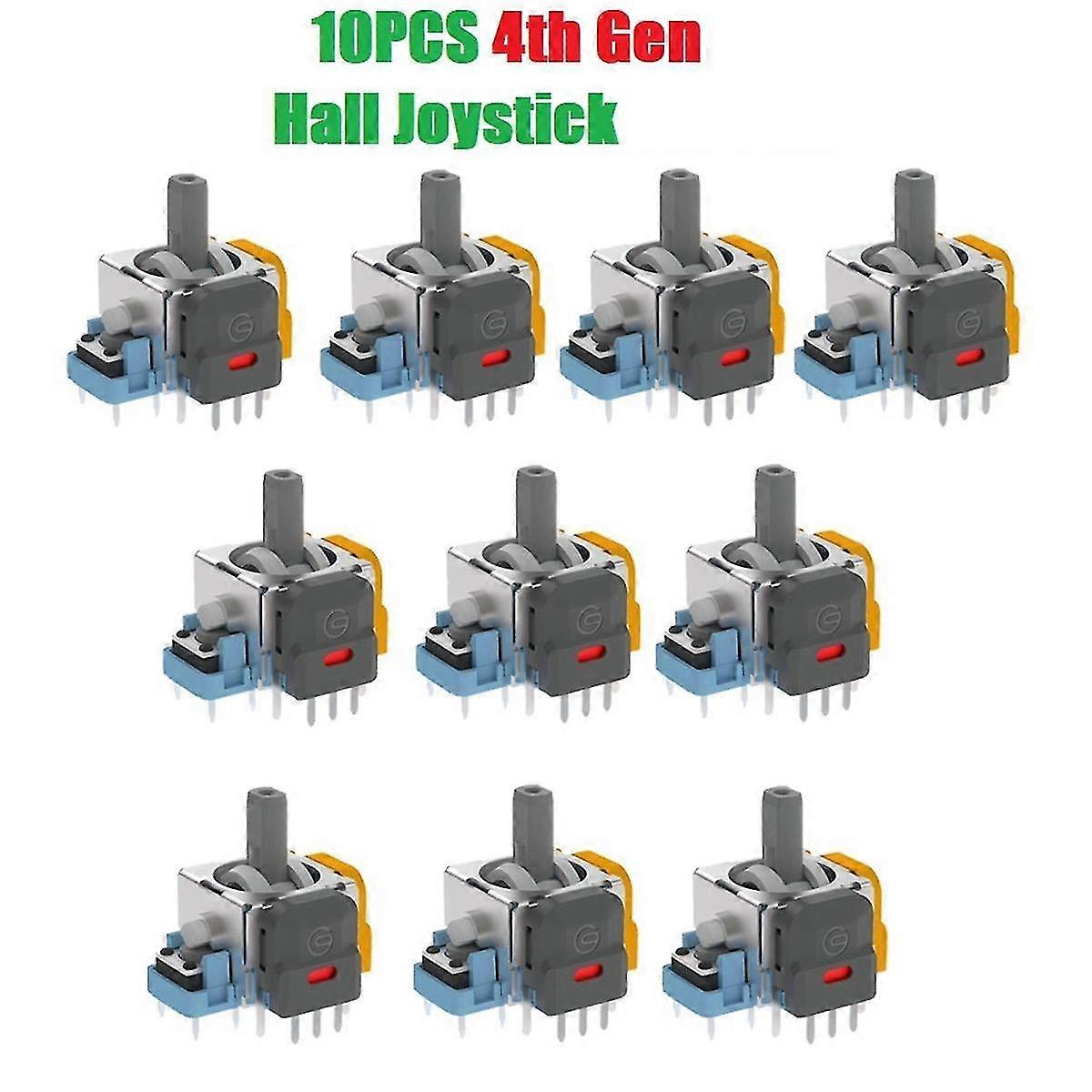 10pcs 4th Gen Hall Electromagnetic Joystick For Game Console High ...