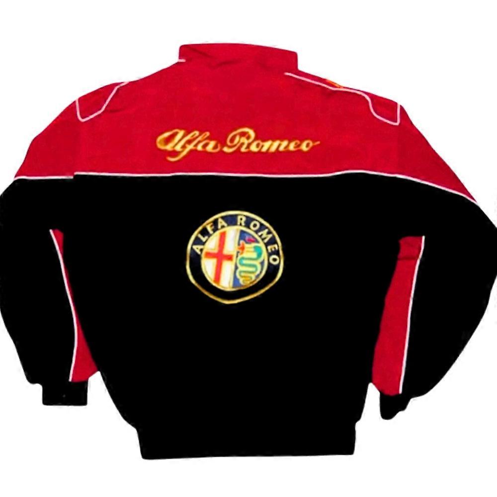 Vintage Style Alfa Romeo F1 Racing Jacket | Fruugo UK
