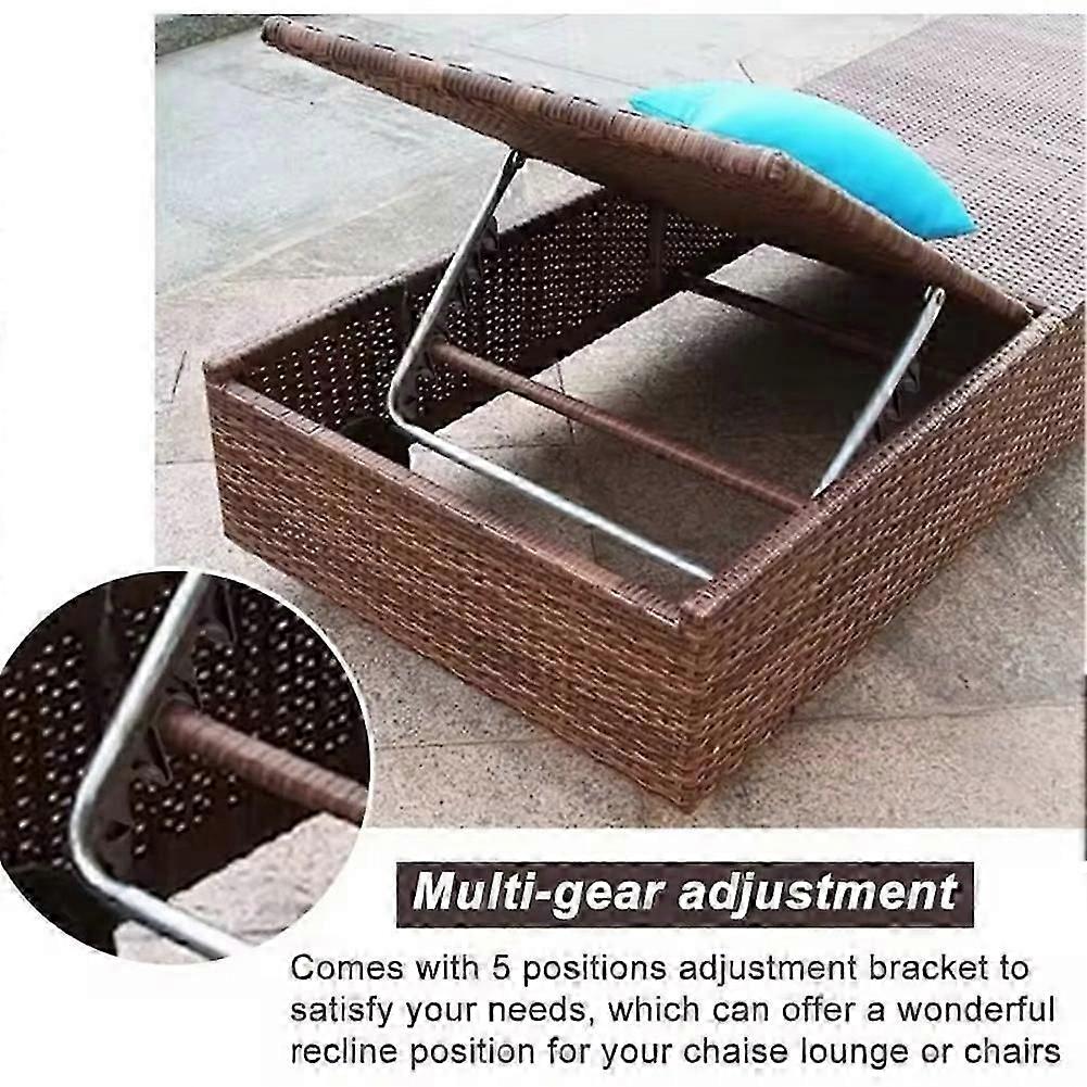 Adjustment Brackets for Chaise 5 Position Back Support Adjuster for ...