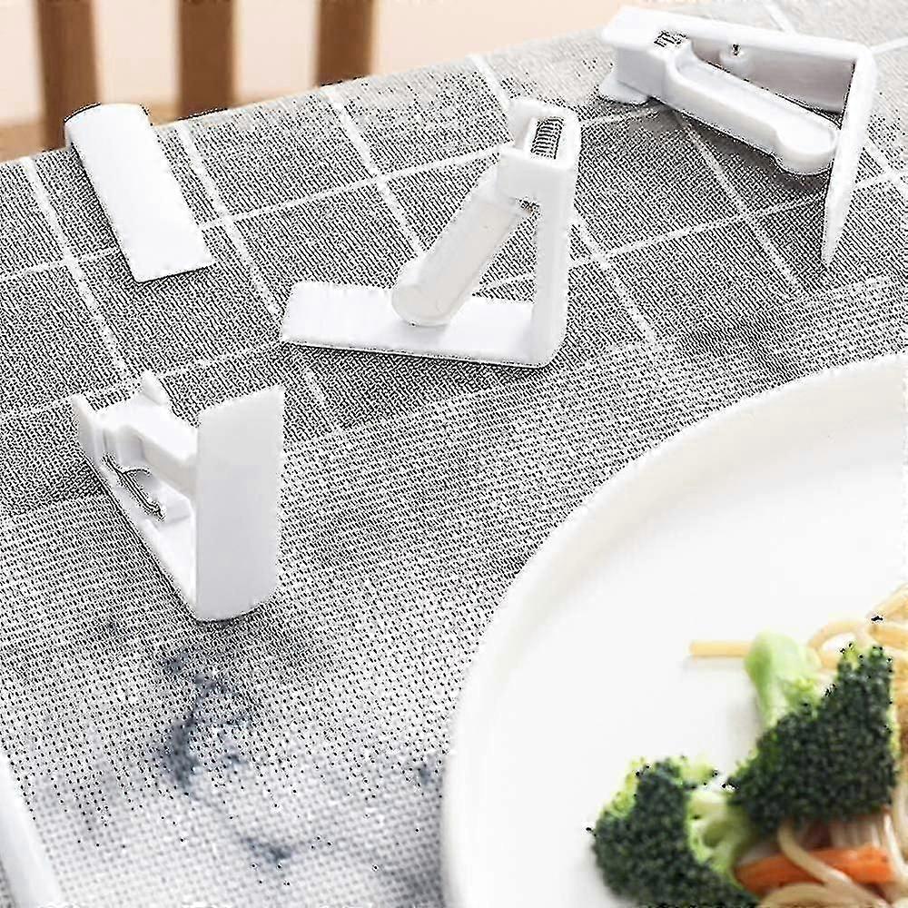 Table Clothes Peg, White Plastic Clip, Height Adjustable Clip, Support ...