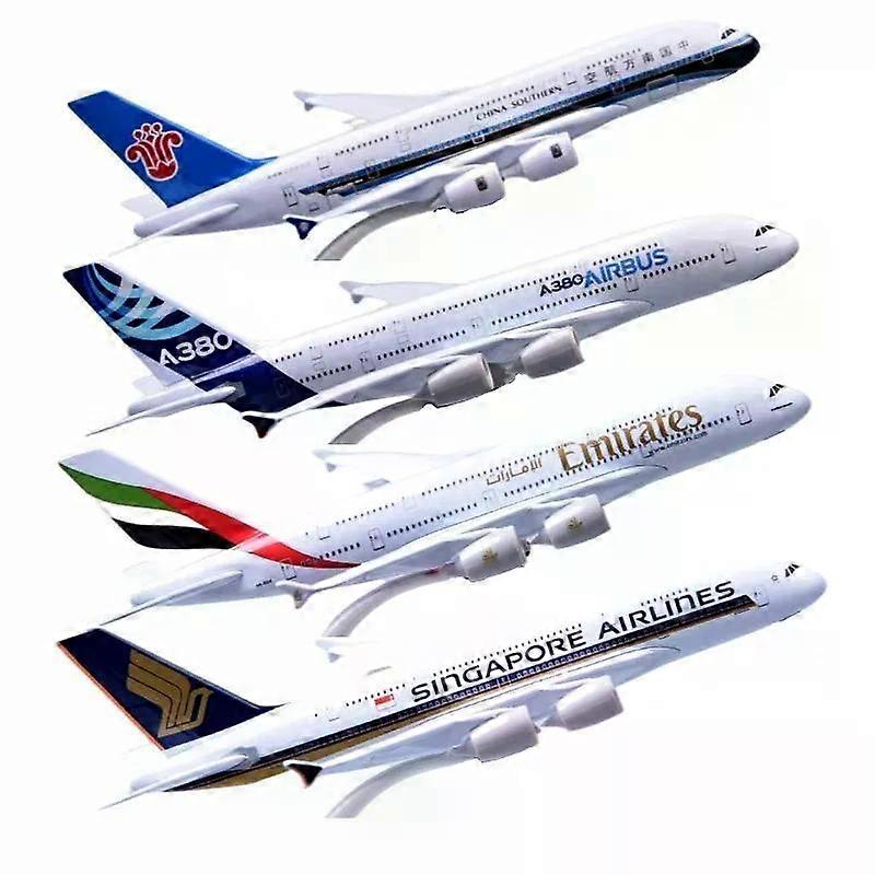1:400 Plane Models Airbus Boeing 747 A380 Airplane Model Aircraft Model ...