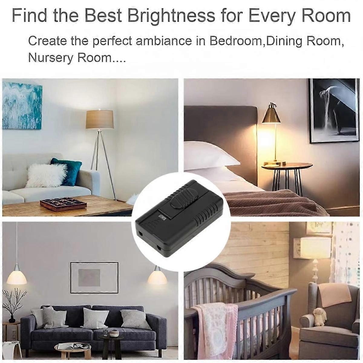 Foot Dimmer Switch Full Range Inline Slide Control Switch for Floor ...