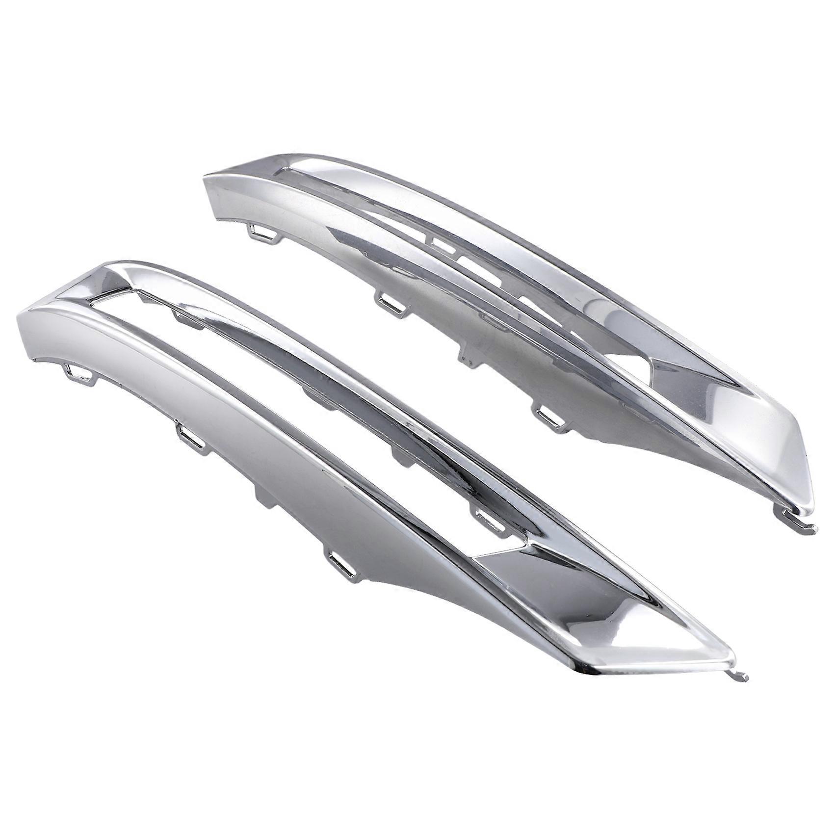 1Pair Front Bumper Trim Fog Light Grille Cover for Mercedes Benz GLK ...