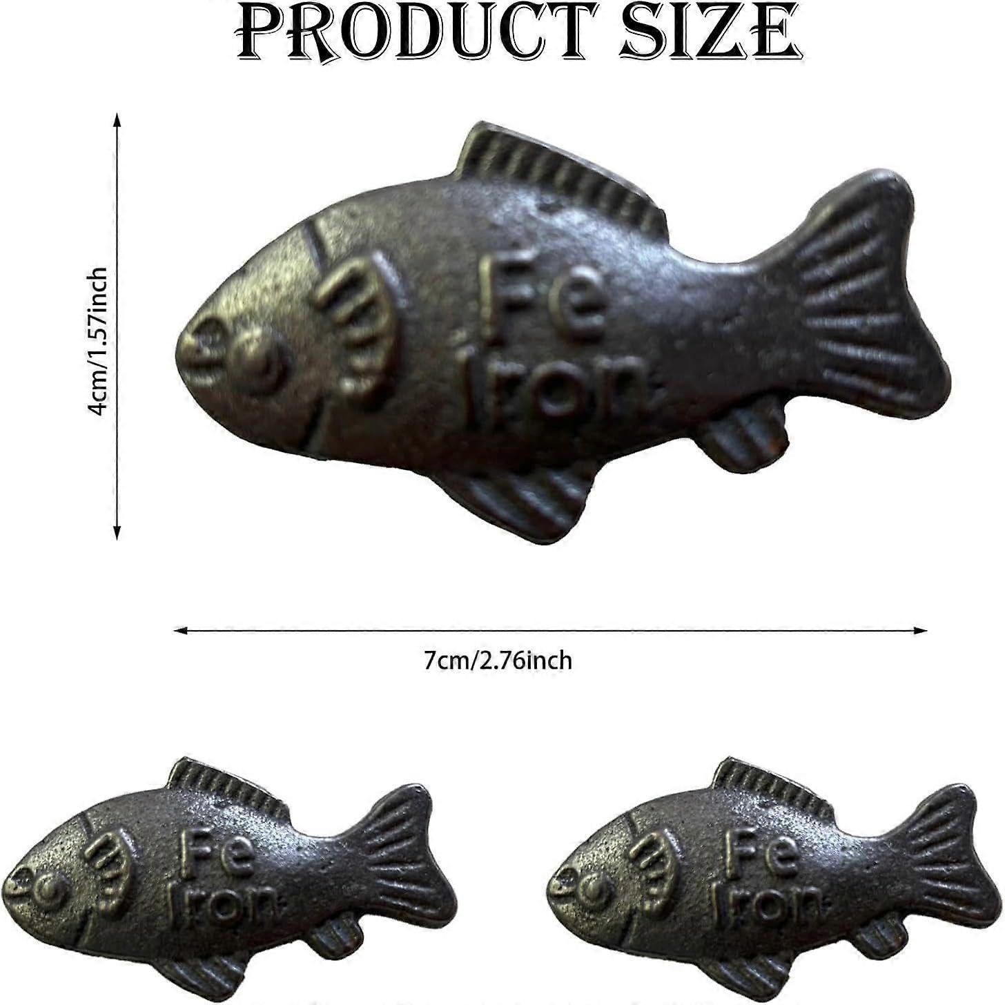 Lucky Iron Fish, Cast Iron Fish for Iron Infused Cooking, Add Natural ...