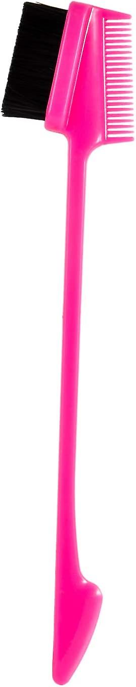 4 Pieces 3 In 1 Hair Edge Control Brush Comb Eyebrow Brush Double Sided ...