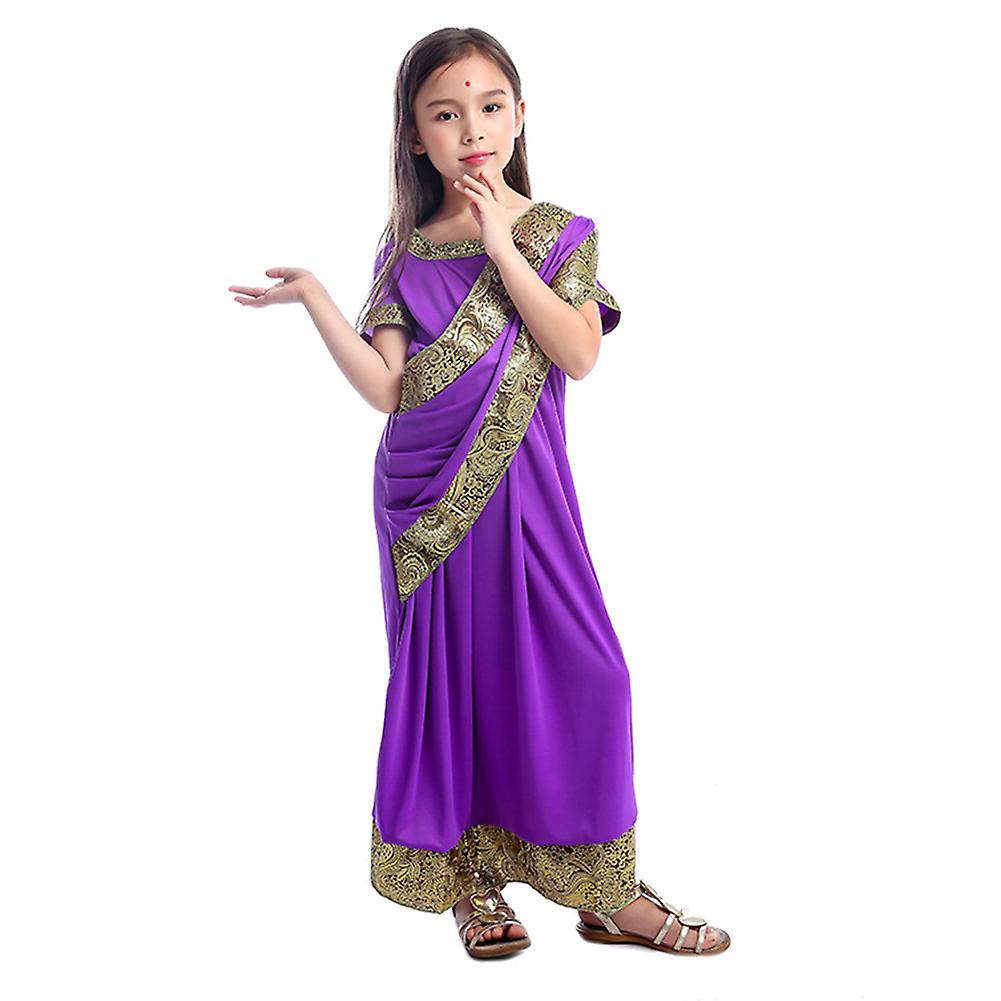 Glamorous-Indian Girls Dress-up Indian Bollywood Kids Party Event Dress ...