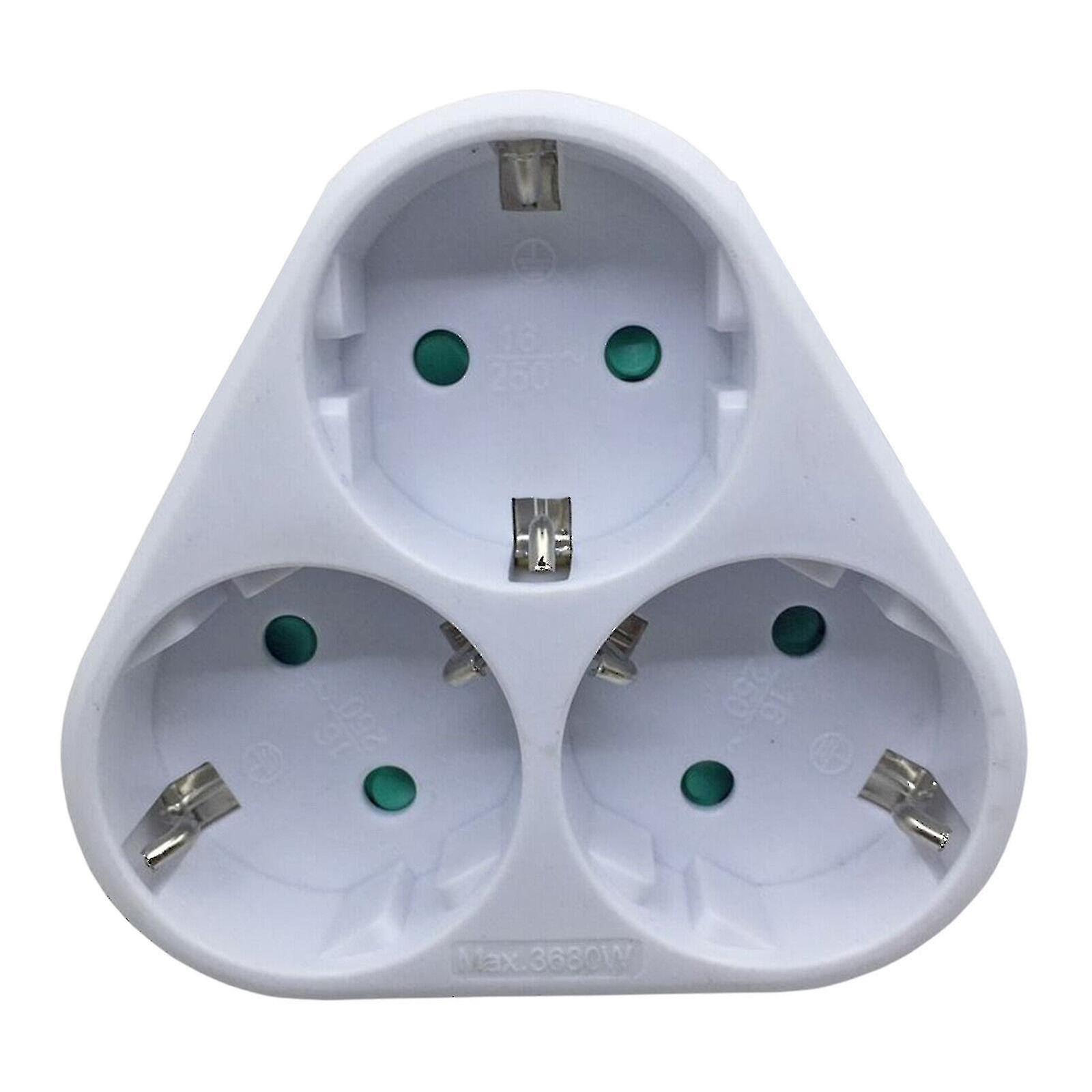 3-way Eu Socket, Socket Distributor, Socket Strip, Multiple Socket De ...