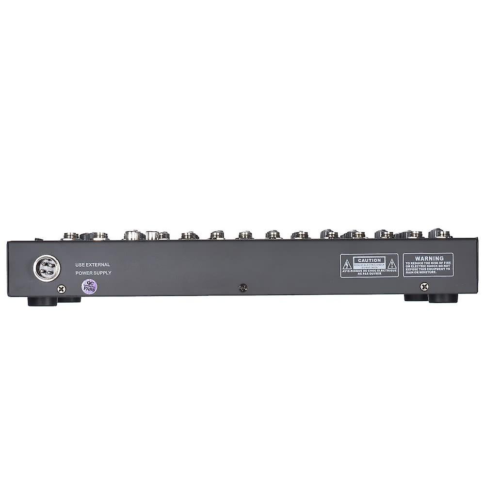 Portable 7-channel mic line audio mixer mixing console 3-band eq usb ...