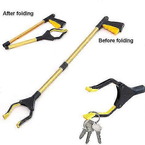 Extra Long Reach Gripper - Folding Pliers And Reach Tool With Swivel ...