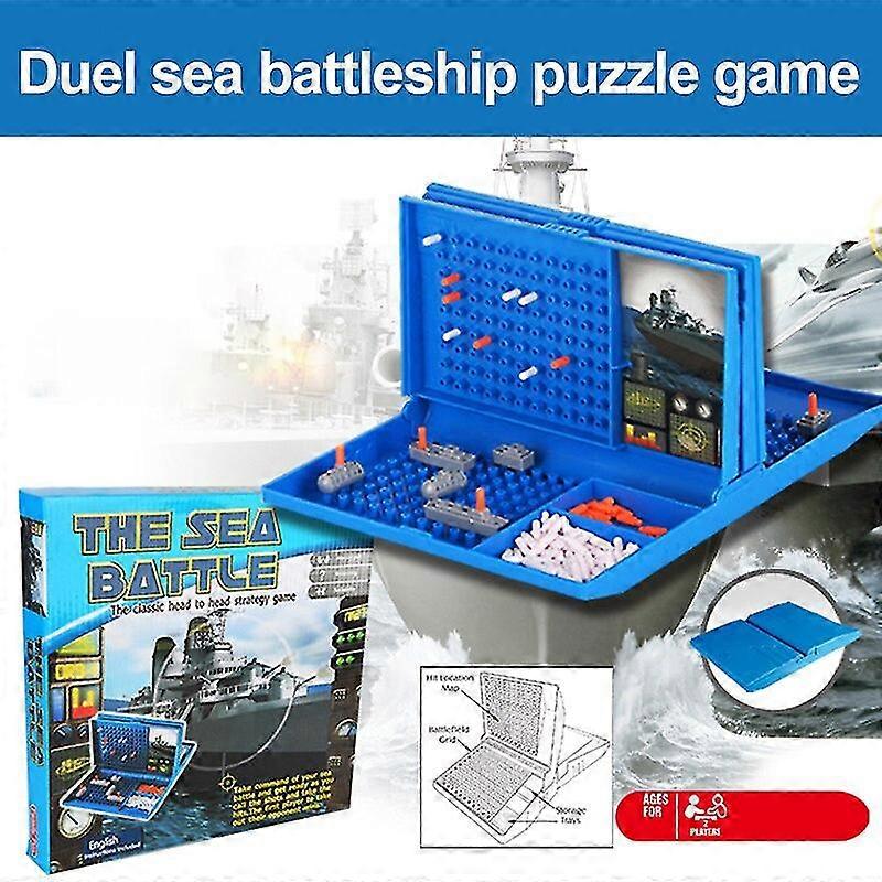 Battleship Board Game Cooperative Board Game Naval Chess Game The Sea ...
