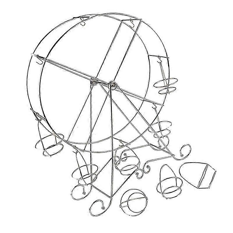 Rotating Ferris Wheel Dessert Server 8 Cupcakes Serving Tray Carnival ...