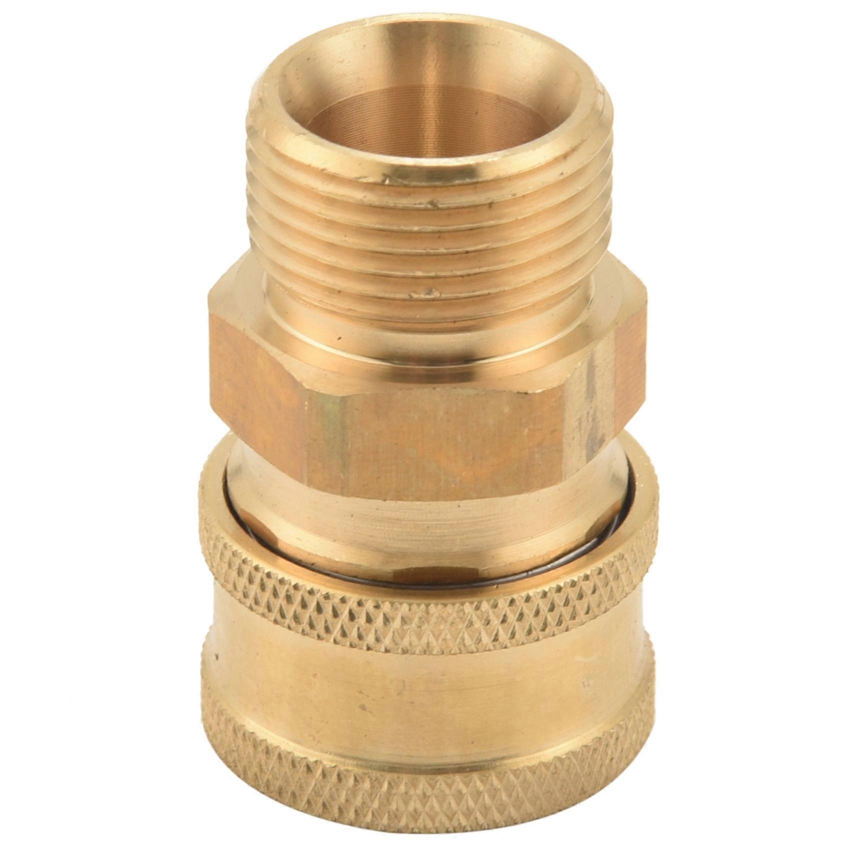 Pressure Washer Adapter Set, Quick Connect Kit, Metric M22 15Mm Female ...