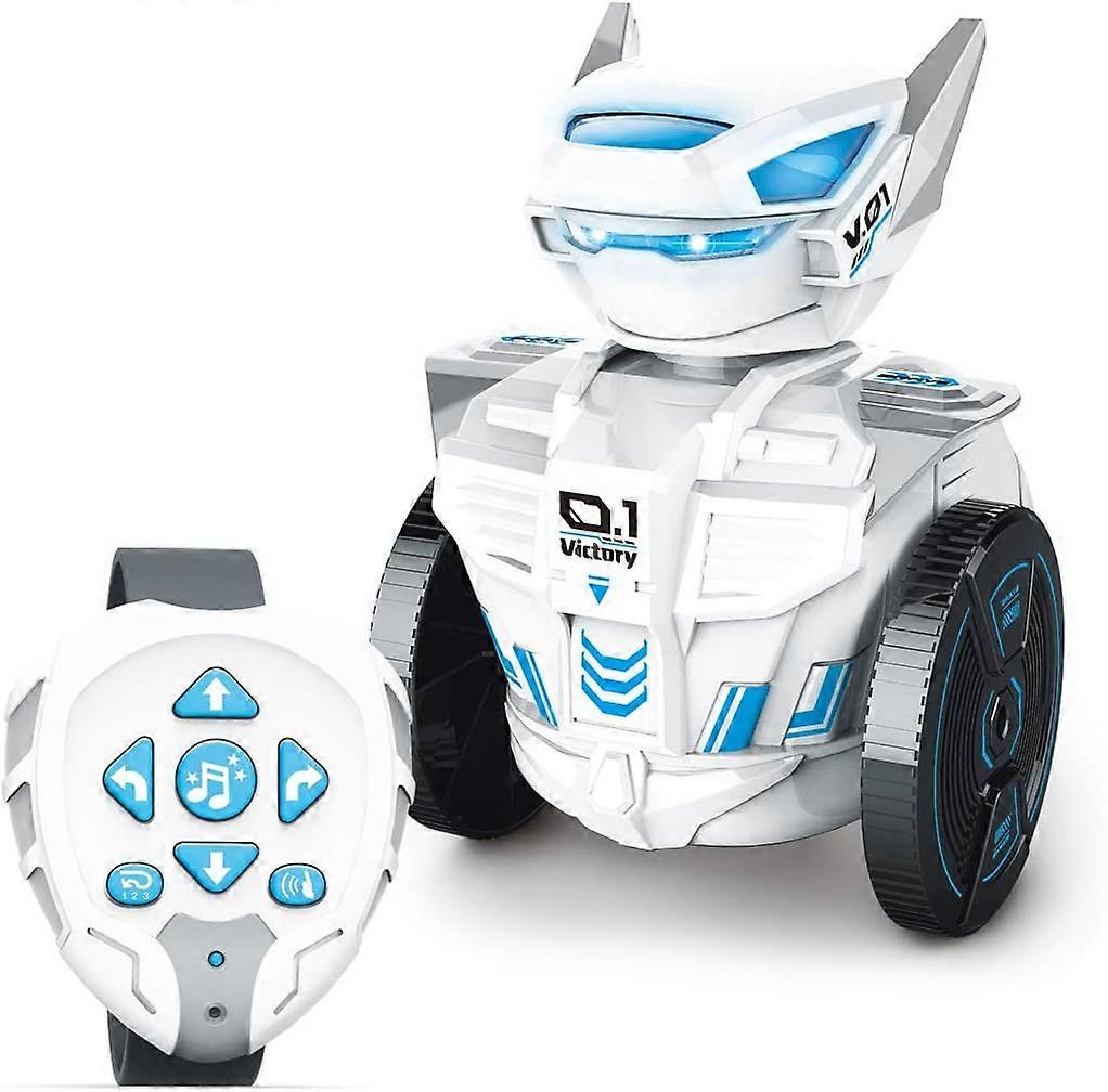 MKZDGM Robot Toys, Kids Remote Control Toy Robot with Watch, STEM Learning Robot Toy, Remote ...