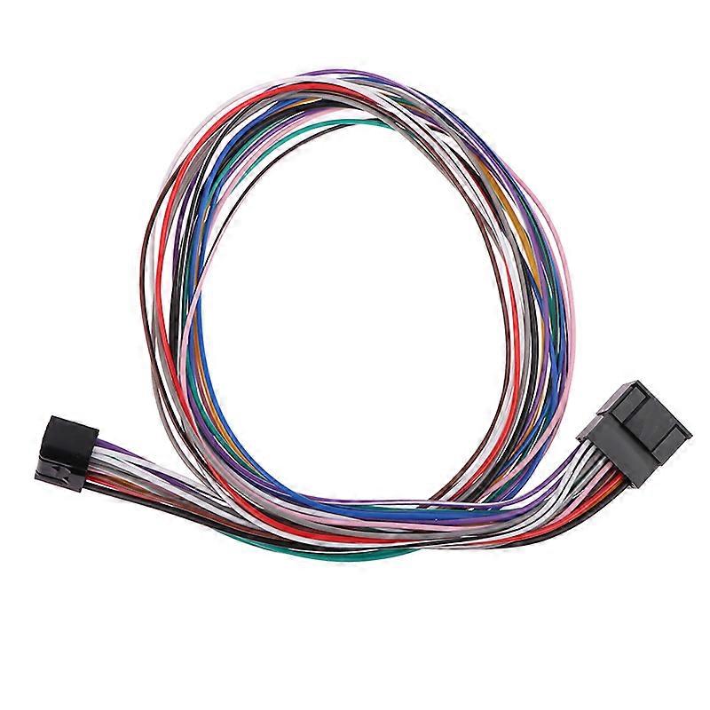 1PC 6 Pin Universal Car Stereo Radio ISO Wire Harness Kits Power Speak ...