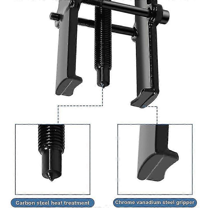 Carbon Steel Two Jaw Adjustable Bearing Puller - Straight Pump & Pulley ...